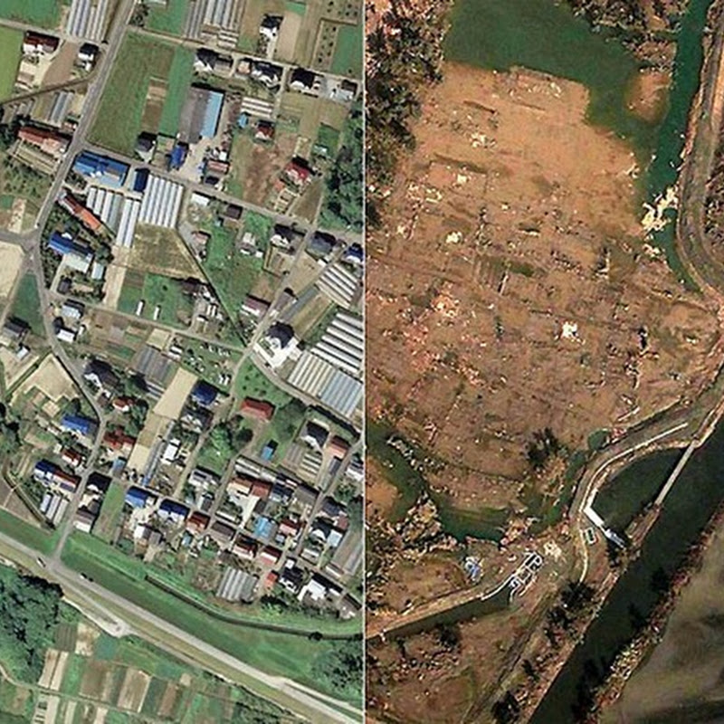 Before And After Satellite Photo’s of Japan’s Earthquake And Tsunami ... Before And After Satellite Photo’s of Japan’s Earthquake And Tsunami ...